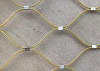 China 1.6mm 7 * 19 Stainless Steel Wire Rope Mesh Ferruled And Woven Balcony Infill for sale
