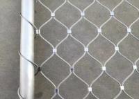 China Woven 316l Stainless Steel Wire Rope Mesh For Handrail Commercial Guard Rail System for sale