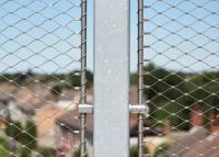 China Playground Stainless Steel Wire Rope Mesh Woven Anti Falling Dropping Ferrule Cable Net for sale