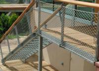 China 7*7 Stainless Steel Wire Rope Mesh Architecture Ferrule Cable Net Build Guardrail Woven for sale