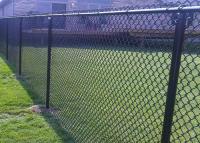 China Galvanized 9 Gauge Diamond Chain Link Fencing 50*50mm With Barbed Wire for sale