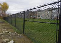 China Sports Baseball Garden Chain Link Fence Fabric Diamond Wire Mesh 6mm for sale
