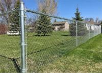 China ISO 4ft 5ft 6ft 8ft 1 Inch Chain Link Fence Farm Field Galvanized Steel Wire for sale
