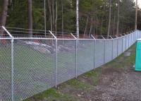China 4ft 6ft Chain Link Fence Fabric Pvc Coated Galvanized Weave Wire Mesh for sale