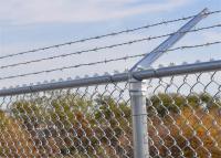 China Pvc Coated Galvanized 2mm Chain Link Fence Fabric For Playground for sale
