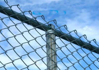 China Diamond Mesh Wire Privacy Pvc Coated Chain Link Fence Roll 5ft 6ft 8ft for sale
