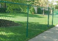 China Sports Playground Diamond Wire Mesh Chain Link Fence 60x60mm Hole for sale