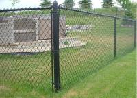 China Hot Dipped Galvanized Diamond Wire Netting Pvc Chain Link Fence For Seaside for sale