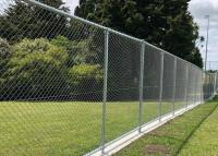 China Security Welded Wire Mesh Black Chain Link Metal Fence Decorative Garden for sale