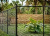 China 9 Gauge 6ft X 50ft Roll Galvanised Chain Link Fence For Playground And Houses for sale