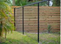 China Hot Dipped Galvanized Pvc Coated Chain Link Fence For Farm And Grassland Road for sale