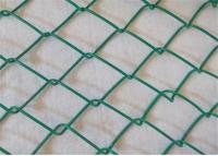China Sports Playground Garden Diamond Wire Mesh Chain Link Fence 3mm for sale