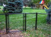 China 60mm Diamond Mesh Pvc Galvanized Diamond Chain Link Fencing With Barbed Wire for sale