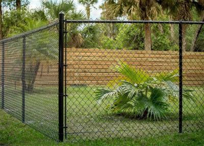 China PVC Coated Galvanized Chain Link Fence For Basketball Sports And Farm Fence for sale