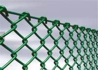 China 50*50mm Heavy Duty Chain Link Fence 5ft Chain Link Fencing weathering resistance for sale