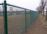 China 3.0mm 50*50mm Highway Galvanized Chain Link Fence Corrosion Proof for sale
