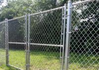 China Galvanized 2-3mm Wire Diamond Chain Link Fence  Corrosion Protection for sale