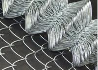 China Galvanized 2-3mm Wire Diamond Chain Link Fence  Corrosion Protection for sale