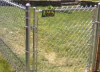 China SGS  5FT High Black Vinyl Coated Chain Link Fence with Top Rail Fence Mesh for sale