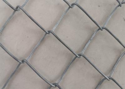 China Galvanized Steel Chain Link Mesh Fence Fabric with 60x60mm Hole Size for sale
