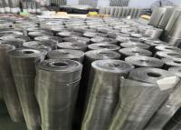 China 120 Mesh 304 Stainless Steel Filter Mesh Screen Plain Weave For Plastic Machinary for sale