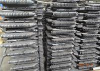 China 3 Strands Steel Barbed Wire Extension Arms , Chain Link Fence Barb Wire Arm for sale