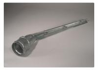 China Three Strand Barbed Wire Line Extension Arm Galvanized Heavy Steel Material for sale