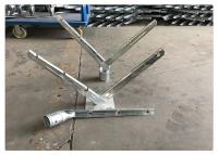China Razor Barbed Wire Extension Arms V Shape Razor Barbed Wire Arms for sale
