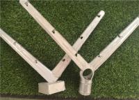 China Razor Barbed Wire Extension Arms V Shape Razor Barbed Wire Arms for sale