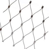 China Light Weight Stainless Steel Wire Rope Mesh Net Weatherproof Easy Installation for sale