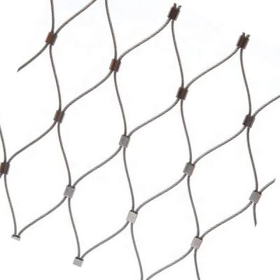 China Light Weight Stainless Steel Wire Rope Mesh Net Weatherproof Easy Installation for sale