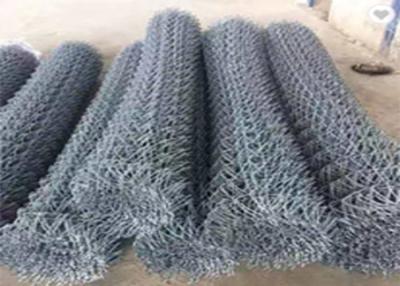 China 9 Gauge Chain Link Fence Fabric Galvanized Steel For Garden Boundary Wall for sale