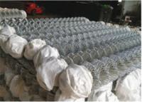 China 9 Gauge Chain Link Fence Fabric Galvanized Steel For Garden Boundary Wall for sale