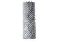 China 9 Guage Wire 2'' Opening Steel Chain Link Mesh Fencing Wire Fabric For Residential for sale
