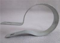 China Durable Chain Link Fence Fittings Galvanized Steel Tension Band 1-5/8