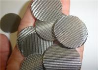 China 100 Microns Stainless Steel Filter Mesh Screen Three Layers For Nylon Extruder for sale
