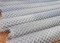China 6' x 8' Size Temporary Chain Link Mesh Fence Removable For Construction for sale