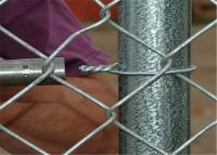 China Easy Twist Tight Preformed Steel Tie Wires Chain Link Fence Accessories for sale