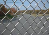 China Chain Link Wire Mesh Fence 2M Height 15M Length For Commercial And Industrial for sale