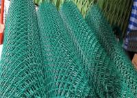 China Galvanized Steel Chain Link Fence Fabric Roll High Security 6 FT X 50 FT 11.5-Gauge for sale