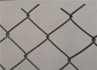 China Silver Chain Link Fence Fabric 50x50mm Weave Hot Galvanized Steel Wire For Engineering for sale