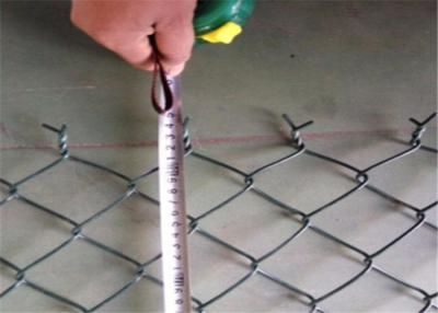 China Residential 12 Gauge Galvanized Steel Chain Link Fence /Chain Link Fabric for sale