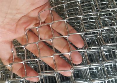 China Stainless Steel Chain Link Fabric Mesh Fence 1cm Small Hole Size Anti - Corrosion for sale