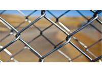 China 9 Guagex 2'' Galvanized Chain Link Mesh Fence Fabric For Comercial and Residential for sale