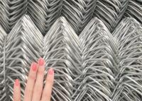 China 10 FT Commercial 2''x9 Gauge Galvanized Chain Link Fence Package Kits Complete for sale
