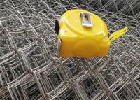 China Galvanized Steel Wire Chain Link Fabric Fencing Mesh For Gardens 5FTx50FT for sale