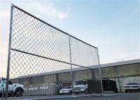 China 8FT X 50FT Chain Link Fabric Fence With Razor Barbed Wire For High Level Security for sale