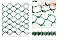 China 6ftx12ft Galvanized Chain Link Mesh Fence Panel Temporary With Base Stand for sale