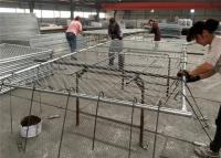 China 60x60mm Holes 3.0mm Wire Chain Link Mesh Fence Temporary For Australia Market for sale