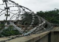 China Galvanized V Shape Barbed Wire Extension Arm Six Strands For Security Fence for sale